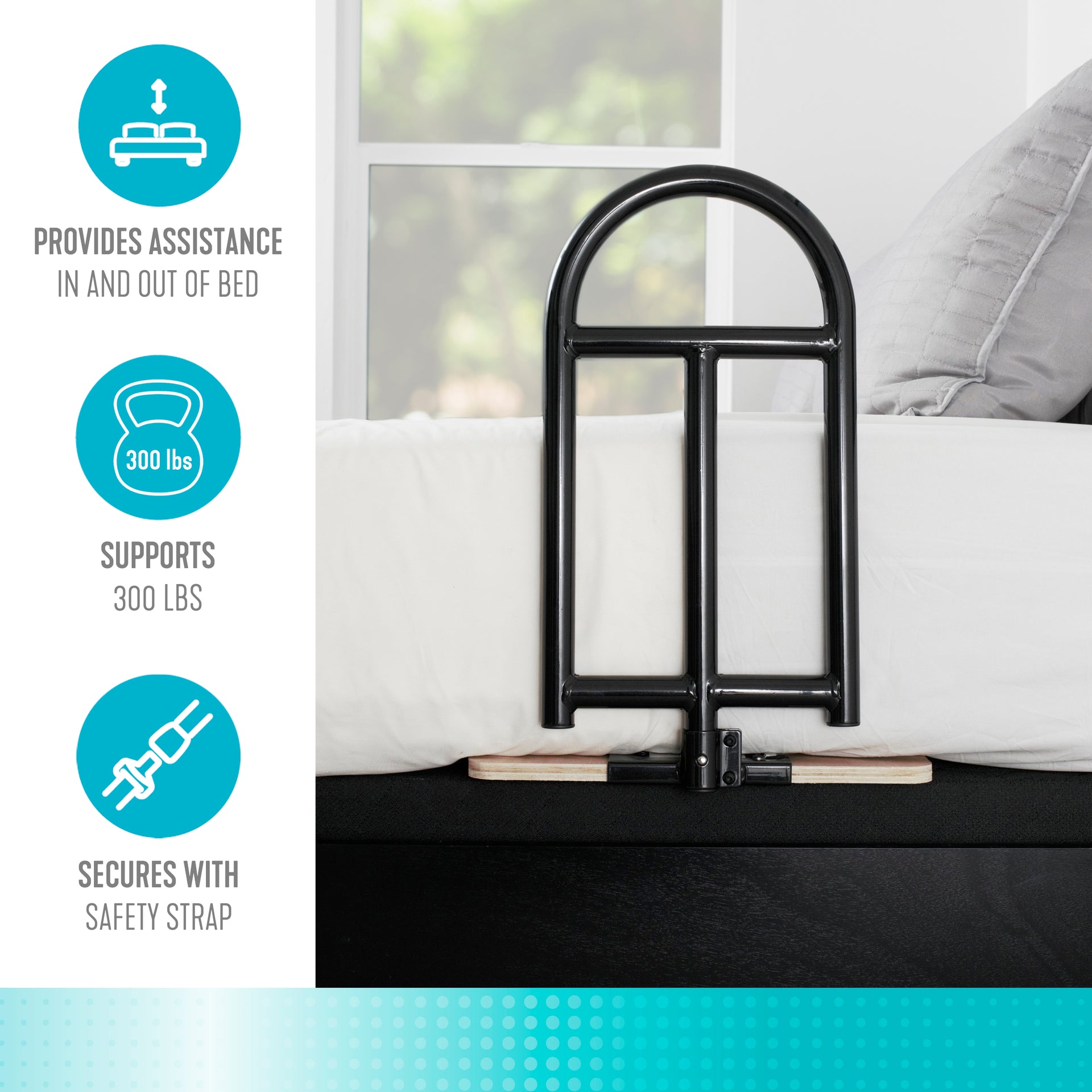 Stander EZ Adjust Bed Rail – Stander Mobility