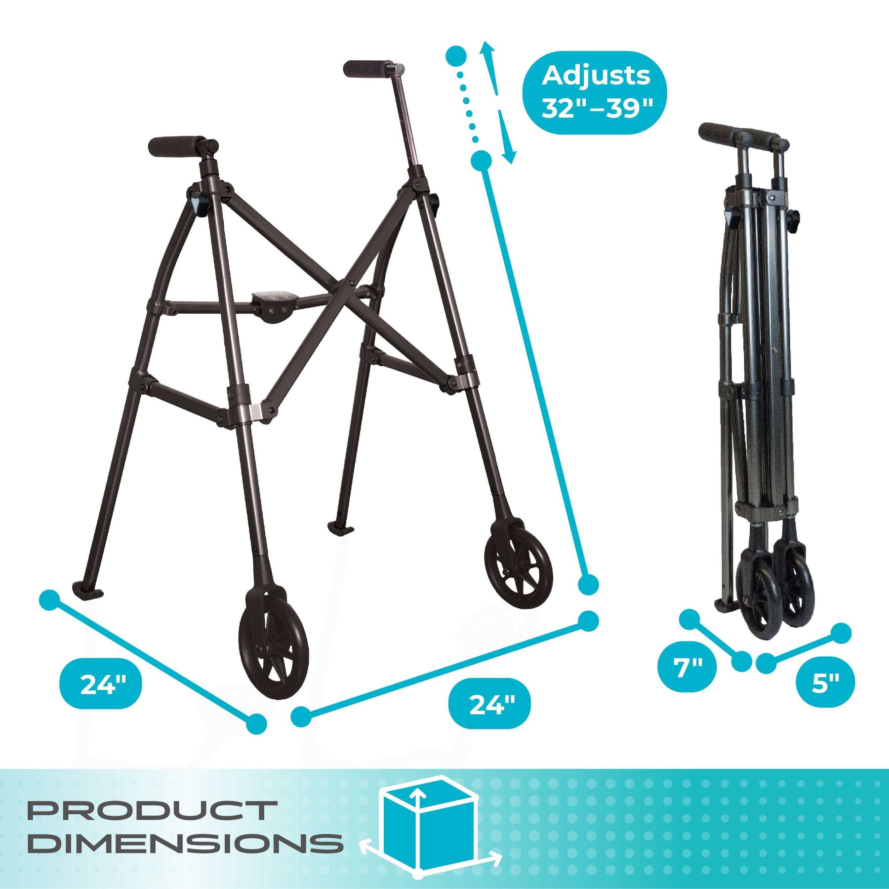 Stander Space Saver Walker – Stander Mobility