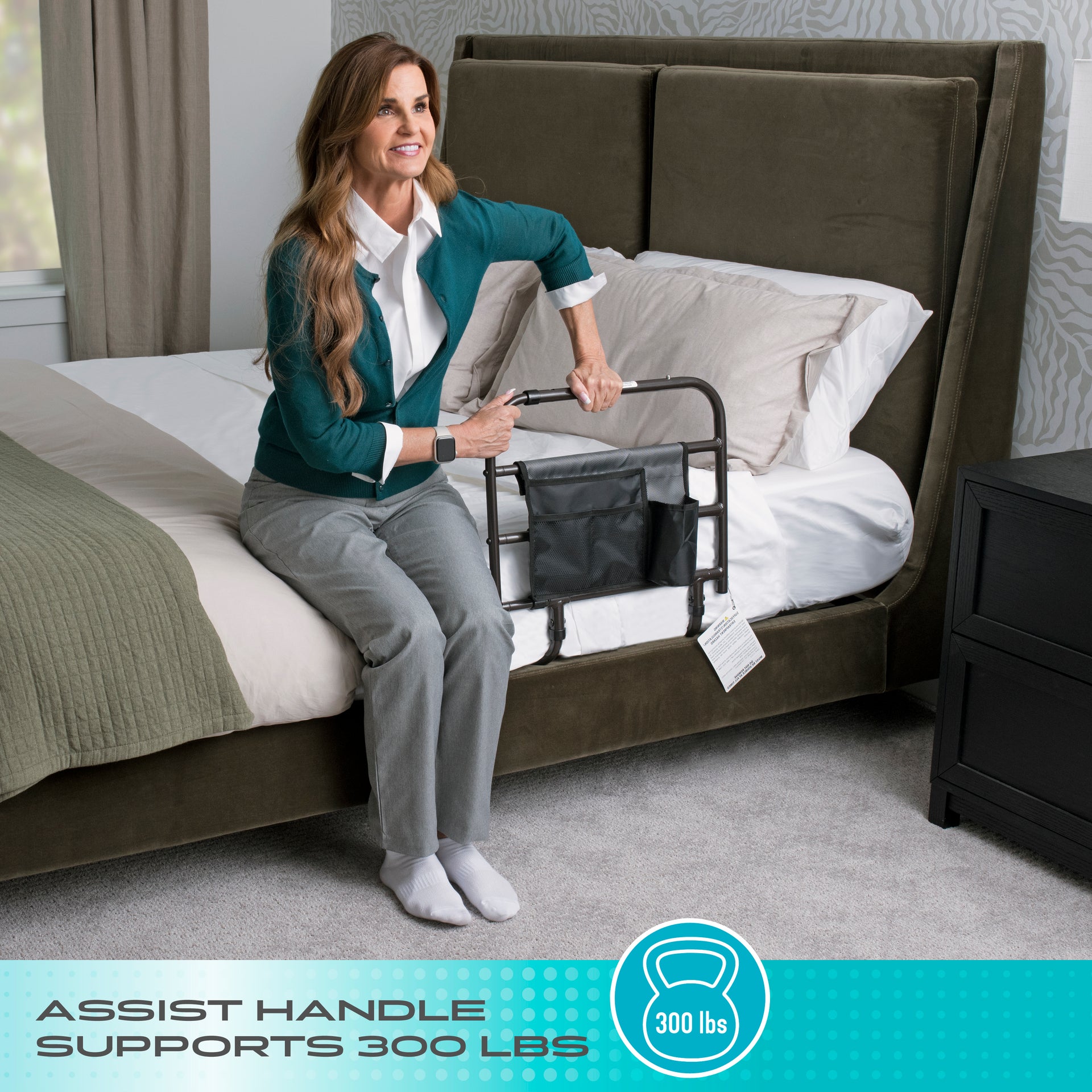 Stander 30 inch Safety Bed Rail – Stander Mobility