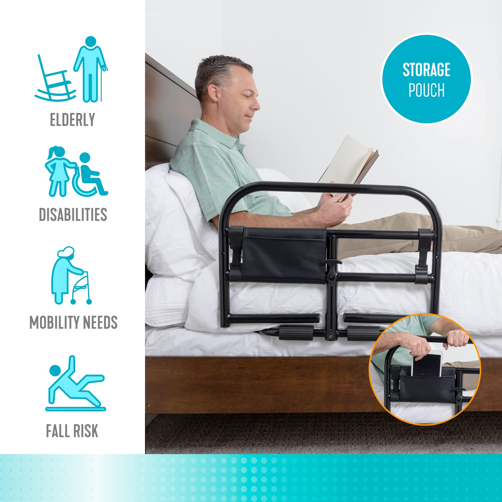 Stander Prime Safety Bed Rail – Stander Mobility