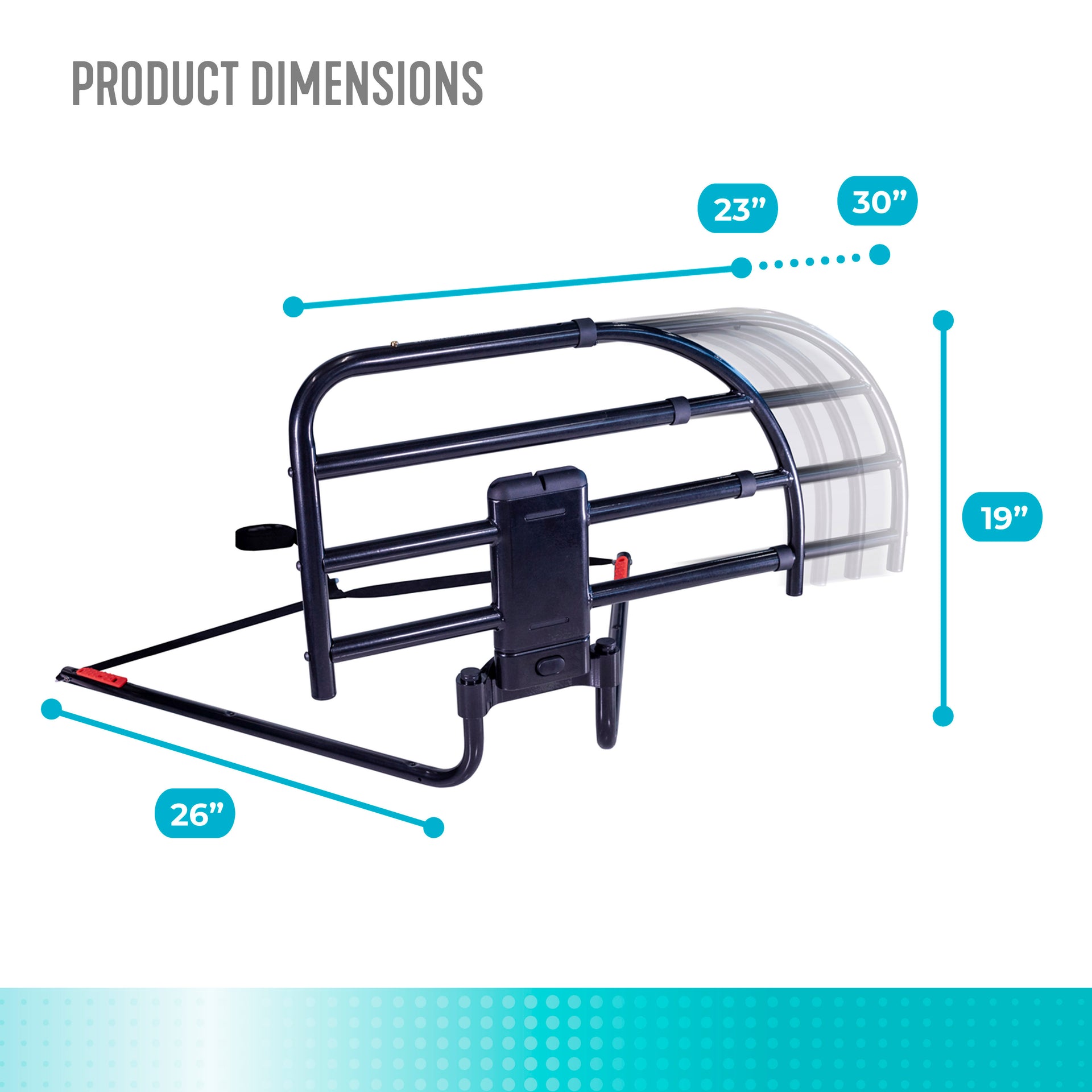 Stander Click-N-Go Extendable Bed Rail – Stander Mobility